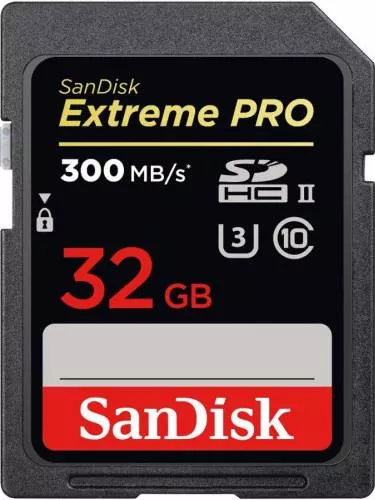 Card de Memorie SanDisk Extreme Pro SDHC 32GB Clasa 10 UHS-II 300 MB/s - cel.ro