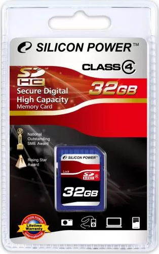 Card de Memorie Silicon Power SDHC 32GB Class4 smc00391 - cel.ro