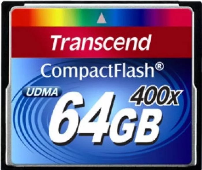 Card de Memorie Transcend Compact Flash 64GB 400x ts64gcf400 - cel.ro