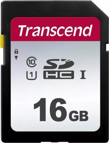 Card memorie Transcend SDHC SDC300S 16GB CL10 UHS-I U1 ts16gsdc300s - cel.ro