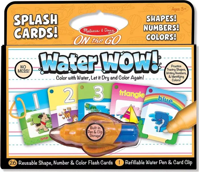 Carduri Apa Magica Forme Numere Culori Melissa and Doug md5237 - cel.ro