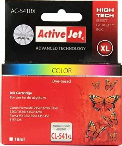 Cartus ActiveJet compatibil Canon CL-541XL 18ml expacjaca0127 - cel.ro