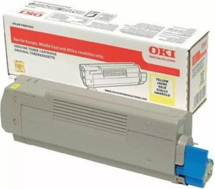 Cartus Toner OKI C53/MC5 6k Galben 46490605 - cel.ro