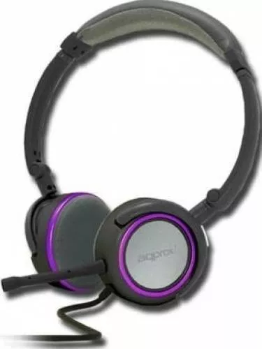 Casti Approx Foldable Grey Purple apphs05pp - cel.ro