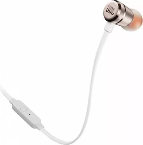 Casti audio in-ear cu microfon JBL T210 Champagne Gold JBLT290CGD - cel.ro