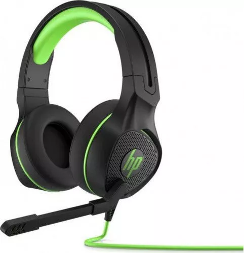 Casti Gaming HP Pavilion Gaming 400 Black Green 4BX31AA