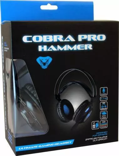 Casti Gaming Media Tech Cobra PRO Hammer Negre mt3575_OUT - cel.ro