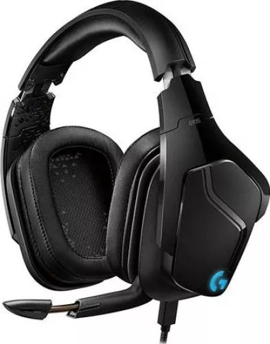 Casti Gaming Wireless Logitech G935 RGB Lightsync 7.1 Surround Negru ...