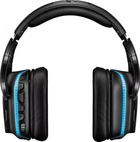 Casti Gaming Wireless Logitech G935 RGB Lightsync 7.1 Surround Negru ...