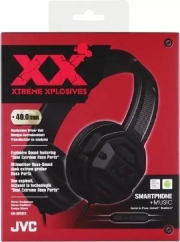 Casti On-Ear JVC HASR50X cu microfon Negre hasr50x - cel.ro