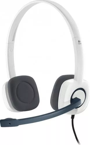 Casti Logitech H150 Cloud White 981-000350 981-000350 - cel.ro