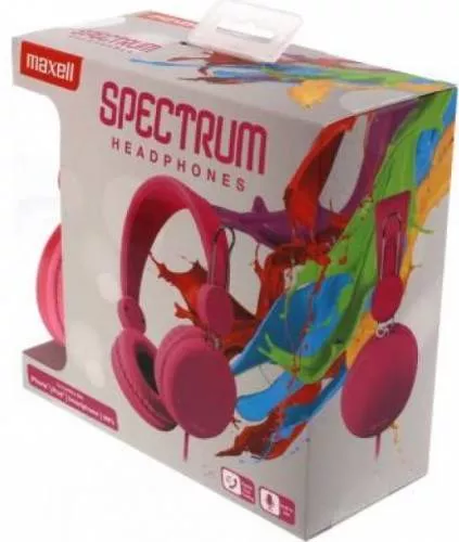 Casti Maxell Spectrum Roz - cel.ro