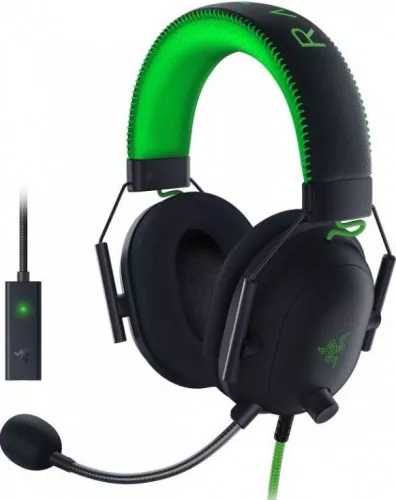 Casti gaming Razer BlackShark V2 SE + USB SoundCard Multiplatforma THX