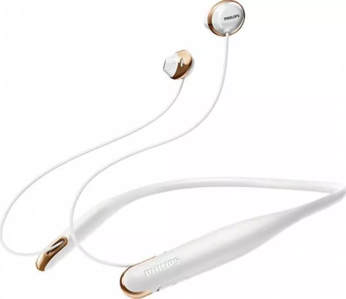 Casti Wireless Bluetooth Philips shb4205wt/00 Alb shb4205wt/00 - cel.ro