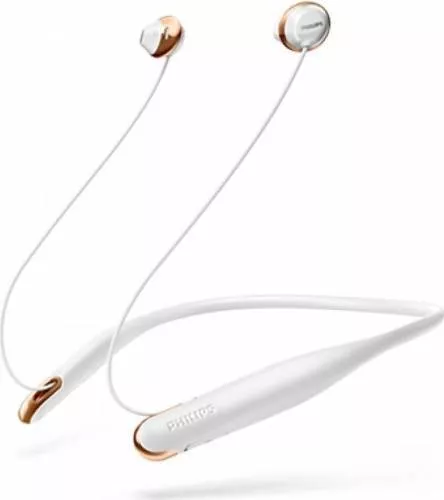 Casti Wireless Bluetooth Philips shb4205wt/00 Alb shb4205wt/00 - cel.ro