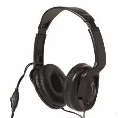 Casti stereo cu potentiometru Jack 3.5 mm cablu 5 m negru Sal hph7 - cel.ro