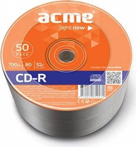 CD-R 700MB 52x Acme 50 buc acm4770070854471 - cel.ro