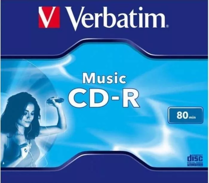 CD-R Verbatim Audio 80min Music Life Plus Jewel Case 43365 43365 - cel.ro