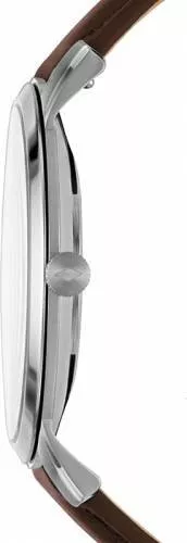 Ceas Barbatesc Fossil FS5306 The Minimalist Silver-Brown bsw_FS5306 ...