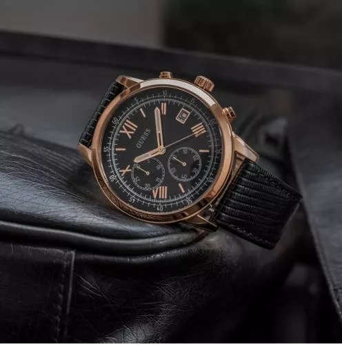 Ceas barbatesc Guess SUMMIT W1000G4 Gold-Black w1000g4 - cel.ro