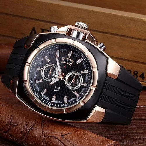 Ceas barbatesc sport Quartz V6 Formula 1 gold v6 gold - cel.ro