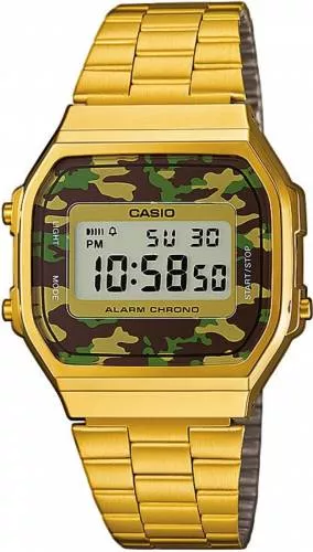 Ceas Unisex Casio Retro A168WEGC-3EF Gold bsw_a168wegc-3ef - cel.ro