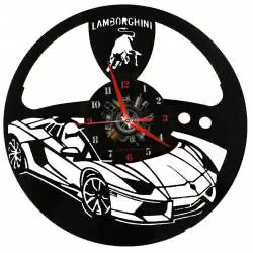 Ceas disc vinil - Lamborghini 30. lamborghini n - cel.ro
