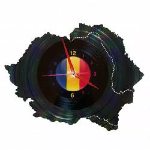 Ceas disc vinil - Romania Mare 10. romania mare n