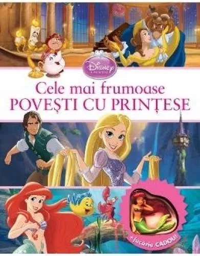 Cele mai frumoase povesti cu printese- Disney Junior + Jucarie Cadou