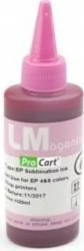 Cerneala Procart compatibila Epson 100 ml Magenta light PROSUBLM100 ...