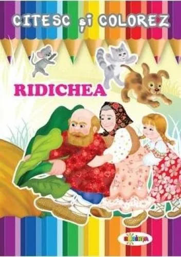 Citesc si colorez Ridichea 978-9975-140-19-5 - cel.ro