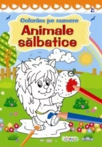 Coloram pe numere Animale salbatice 978-606-602-673-4 - cel.ro