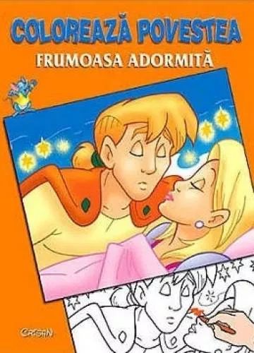 Coloreaza povestea Frumoasa adormita 978-606-508-182-6 - cel.ro