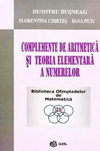 Complemente de aritmetica si teoria elementara a numerelor - Dumitru ...