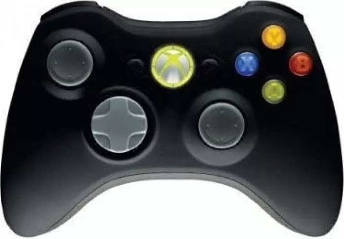 Controller Wireless USB Microsoft XBOX360 Negru nsf-00002 - cel.ro