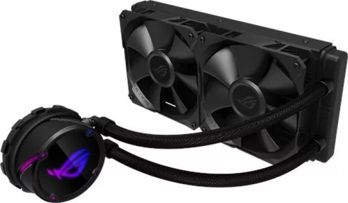 Cooler Procesor cu lichid ASUS ROG STRIX LC 240 AIO RGB Aura sync rog ...