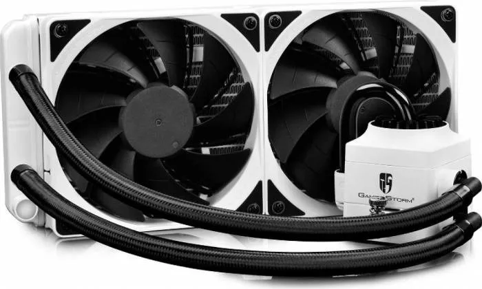 Cooler procesor cu lichid DeepCool Gamer Storm Captain 240 EX White RGB ...