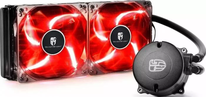 Cooler procesor cu lichid DeepCool Maelstrom 240T Red dp-mae240tr - cel.ro