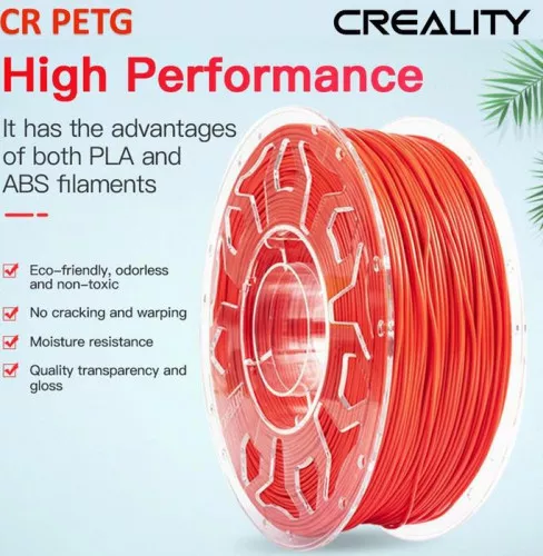 CREALITY 3D PRINT FILAMENT CR-PETG RED cr-petg red - cel.ro