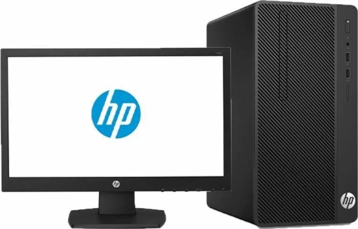 Desktop+Monitor HP 290 G1 Microtower Intel Core Kaby Lake i3-7100 500B ...