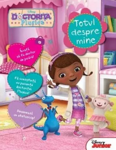 Disney doctorita Plusica - Totul despre mine 978-606-741-465-3