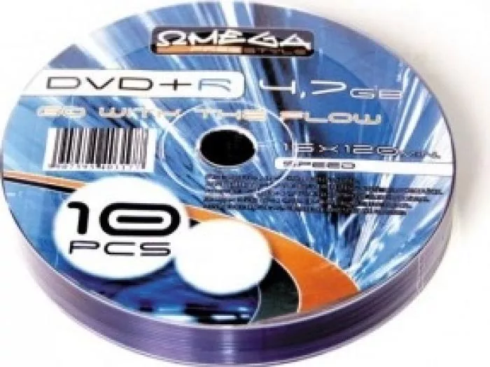 DVD+R 4.7GB 16x Omega 10 buc omd1610+ - cel.ro
