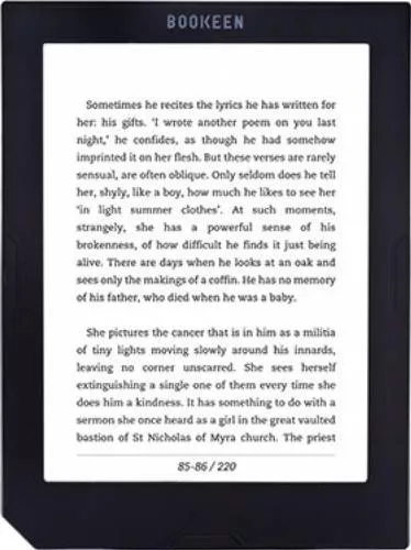 EBook Reader Bookeen Cybook Muse Light 4GB Black cybme1f-bk