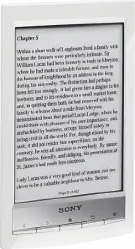 EBook Reader Sony WIFI Touch Edition White c8331243_gresit - cel.ro