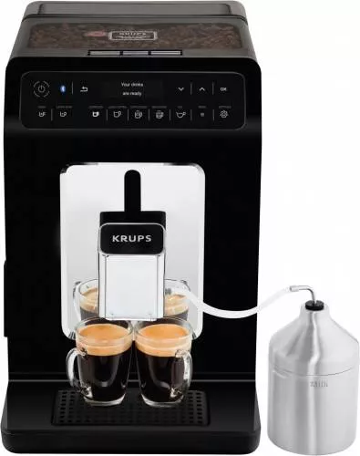 Espressor automat Krups Evidence EA893810 Ecran Led 2.3L 1450W 15 Bari ...