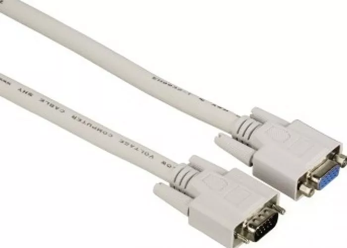 Extensie cablu Monitor Hama VGA 1.8m 4007249201843 - cel.ro