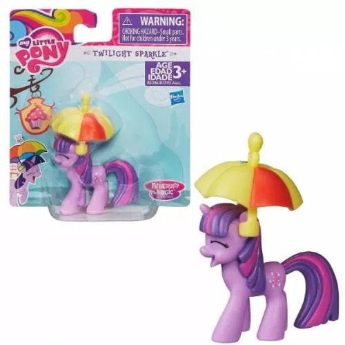 Figurina Hasbro My Little Pony - Twilight Sparkle cu Umbreluta 993685 ...
