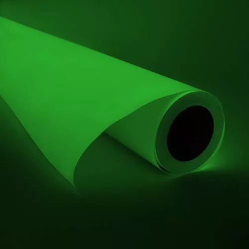 Folie de Vinil Fosforescent Neon Verde 5 cm latime la CEL.ro