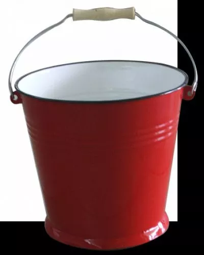 Galeata emailata 8 5lt rosie mn016038 - cel.ro