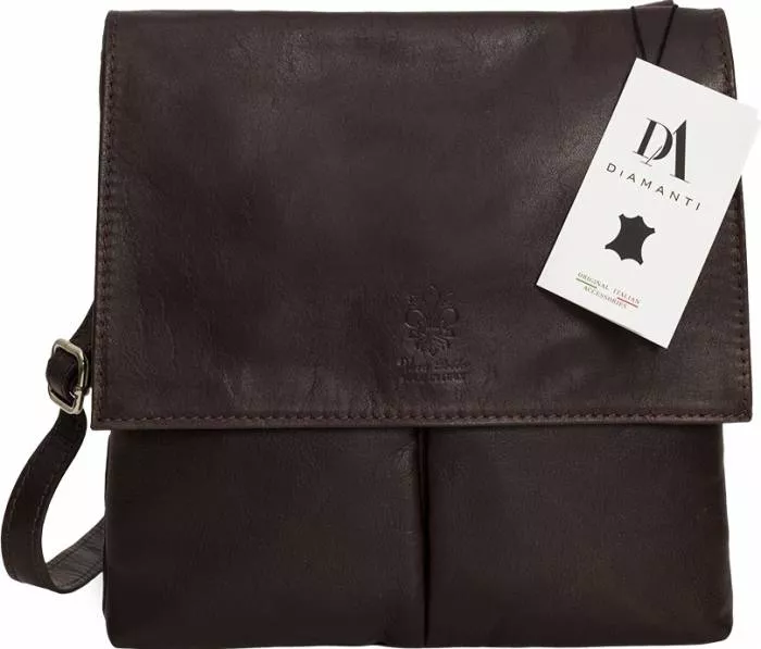 Geanta barbati din piele naturala DiAmanti Alghero Testa di Moro 7023 ...